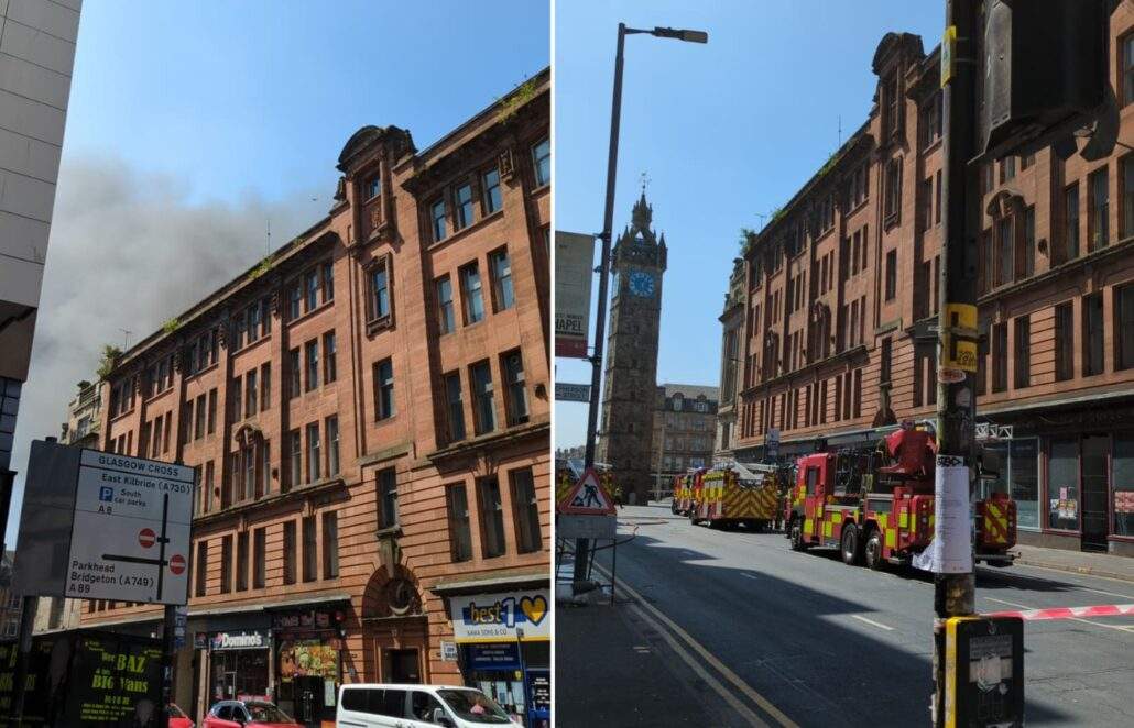 Tontine Building Fire Threatens Historic Glasgow Landmark in 2025
